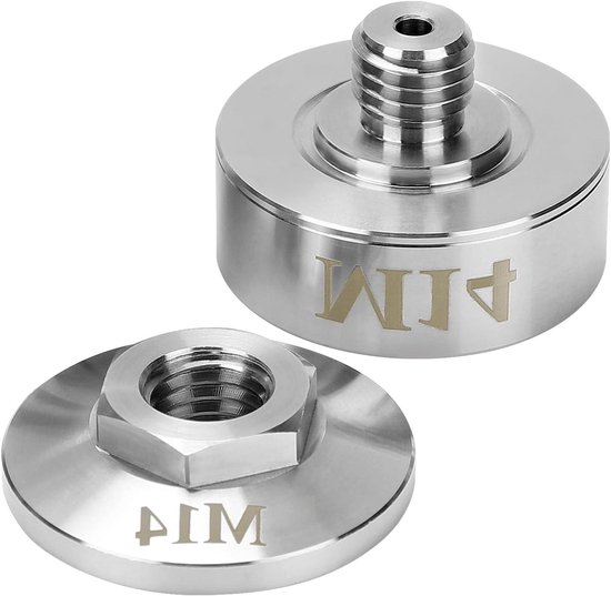 X-Lock-adapter op M14 en 5/8 inch schroefdraad met O-ring voor haakse ...