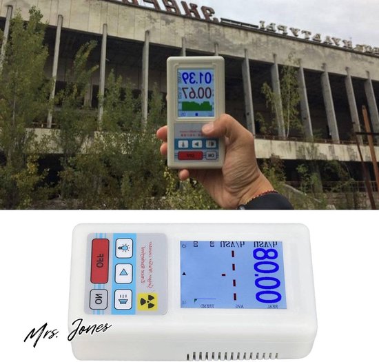 Mrs. Jones Geigerteller Multifunctionele Radioactieve Detector voor Nucleaire Straling... | bol