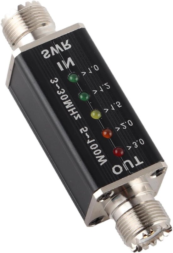 SWR-meter voor radio-antenne met led-indicator, zonder batterij, laag ...