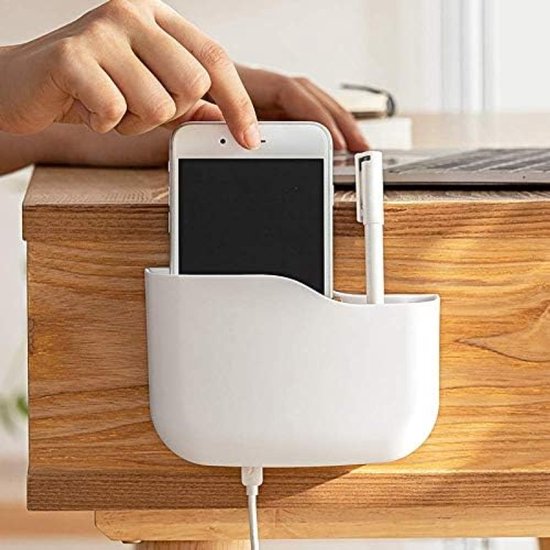 Universele Afstandsbediening Houder Wandmontage Organizer Caddy Box | bol