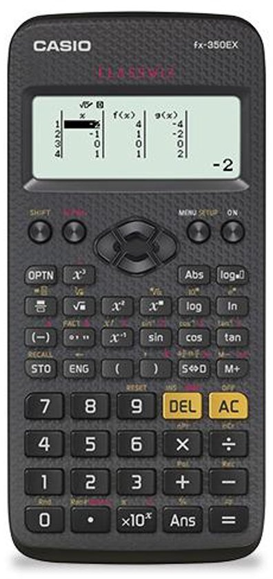 Casio Classwiz FX-350EX calculator Pocket Wetenschappelijke ...