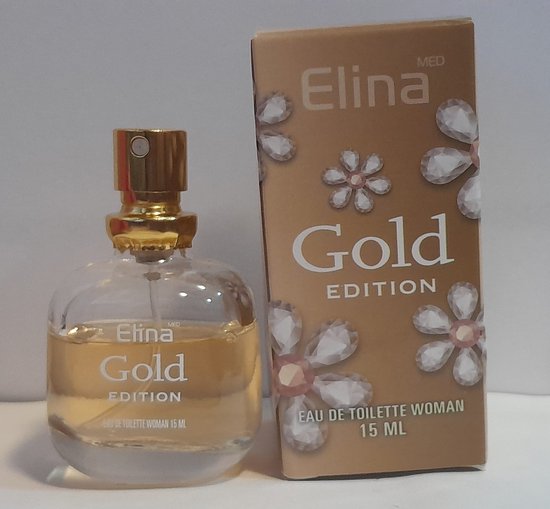 Elina Parfum Gold Edition for women Eau de Toilette 15ml | bol