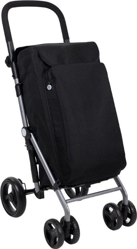 Pack Lite Duo Boodschappentrolley Geschenkhaak Opvouwbare Winkelwagen ...