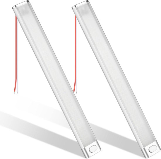 Interieur LED-lichtbalk met aan-uit schakelaar en verlengsnoer - wit ...