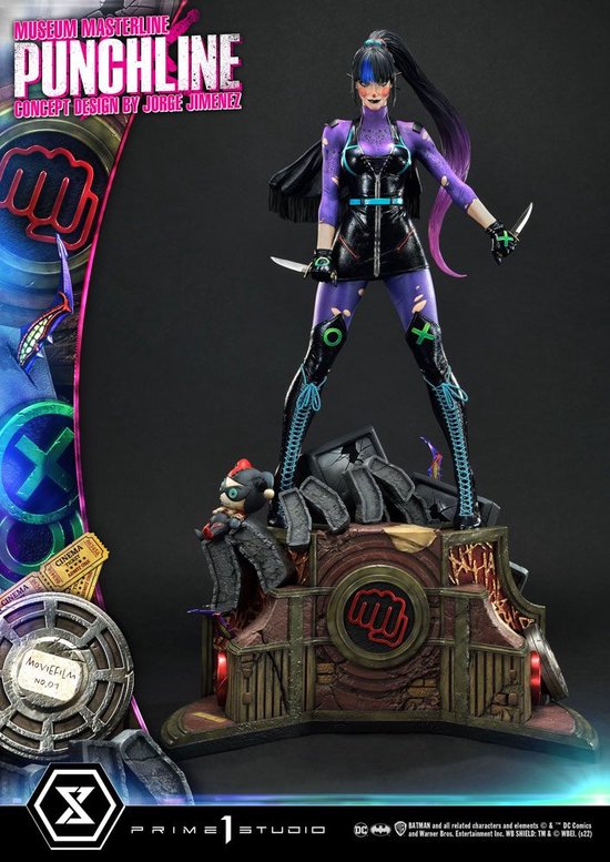 Prime 1 Studio DC Comics Statue 1/3 Punchline Concept Design by Jorge ...