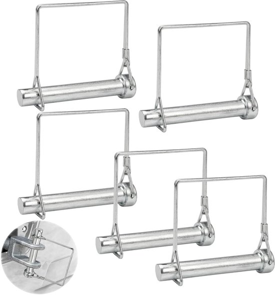 Veiligheidssplinten M12 x 80 mm buiskleppen klapsplint D-vorm ...