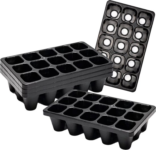 5 x Charles Dowding CD15 module trays - ECO Friendly ...