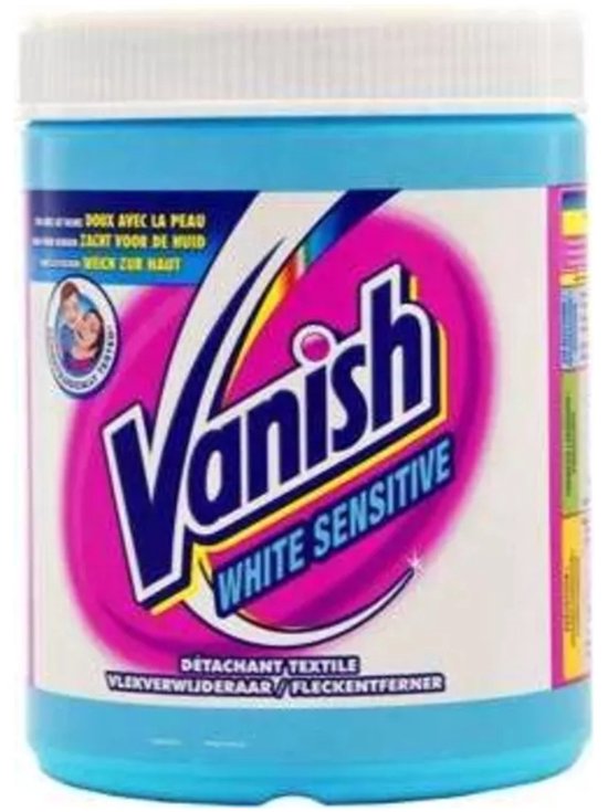 Vanish White Sensitive - Vlekkenverwijderaar Poeder - Witte Was - 1125 ...