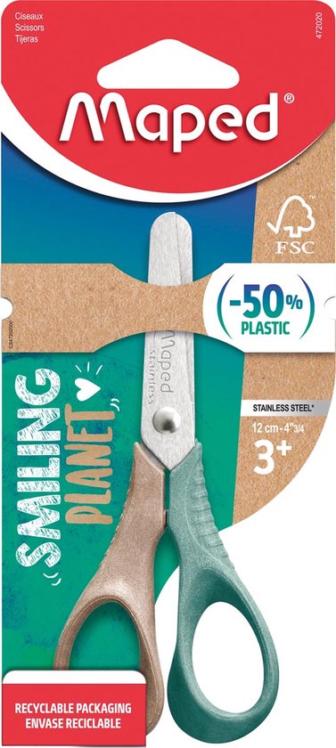 Schaar Maped Smiling Planet 12cm | bol