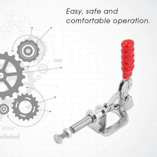 Snelspanner gegalvaniseerd ijzer met vergrendelfunctie en vergrendeling ...