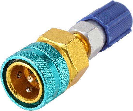 Quick Adapter Auto R1234YF naar R134A - Lage Side Snelkoppeling Adapter ...