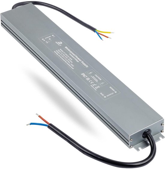 LED Transformator 24V 300W IP67 Waterdicht voor LED Strip en ...