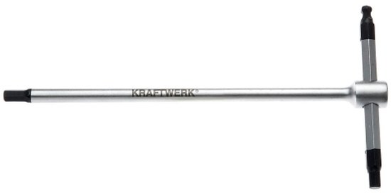 Kraftwerk - Schroevendraaier inbus T-handgreep 3 mm | bol