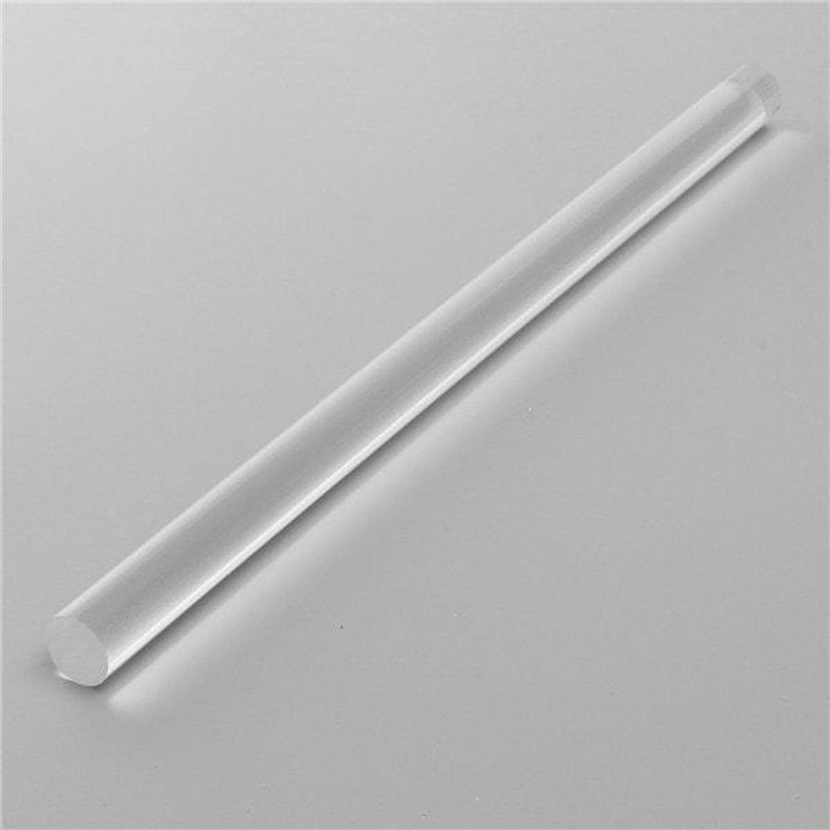 Barre transparente transparente en Acryl transparent de 25 mm x 300 mm ...