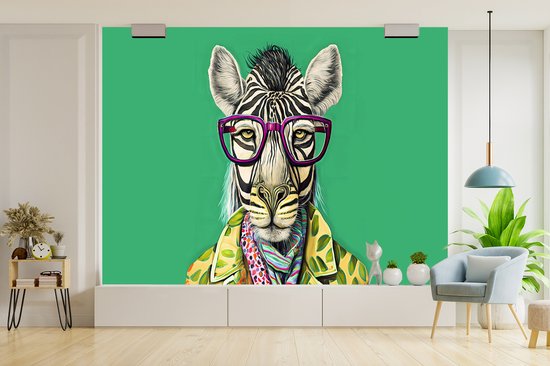 Zebra - Bril - Hippie - Bloemen - Dieren | bol.com