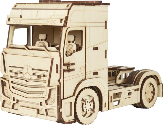 Modelbouw Vrachtwagen van hout | bol