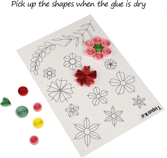 BOTC Filigraan papier - 19-delige papieren quilling kits - Filigraag ...