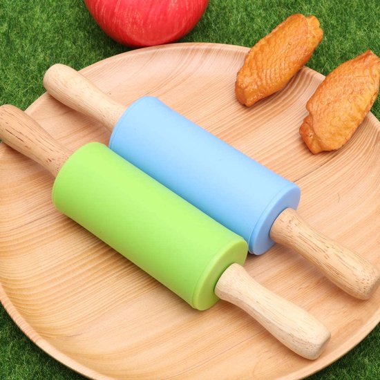 Deegroller hout – houten deegroller - rolhout | bol