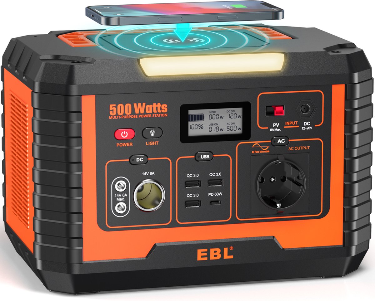 Powerstation 500 watt - Power station generator - Power station ...