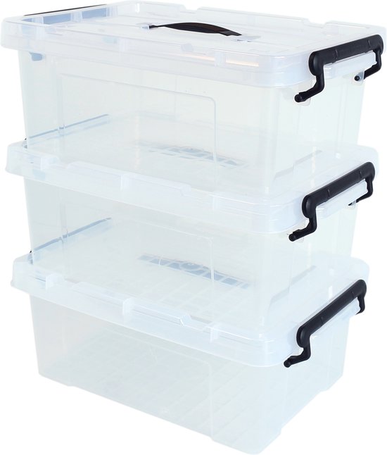 Alpac Opbergbox - Opbergbox met deksel - Opbergdoos - 14 Liter - 440 x ...