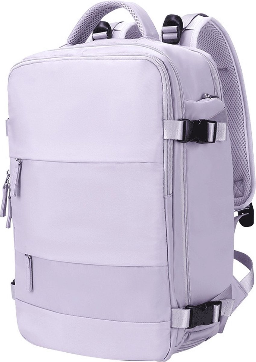 Paars Rugzak Multifunctionele Reistas Grote Capaciteit 15,6 INCH Reis ...
