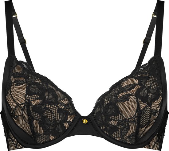 Sapph - Bellona Voorgevormde BH - maat 75G - Zwart | bol