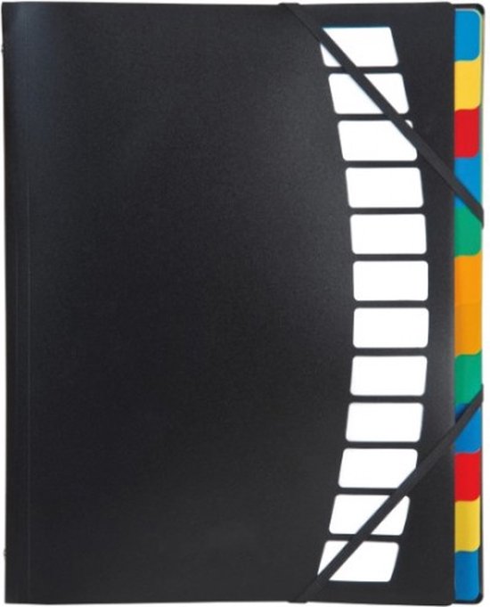 Documentenmap 12 delig A4 | bol