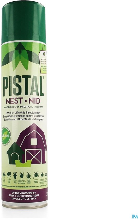 PISTAL INSECT CITRONELLA PLANTAARDIGE INSECTENSPRAY 300ML | bol.com