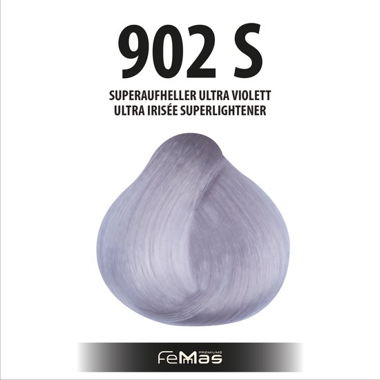 Femmas (902S) - Haarverf - Super Brightener Ultra Violet - 100ml | bol.com