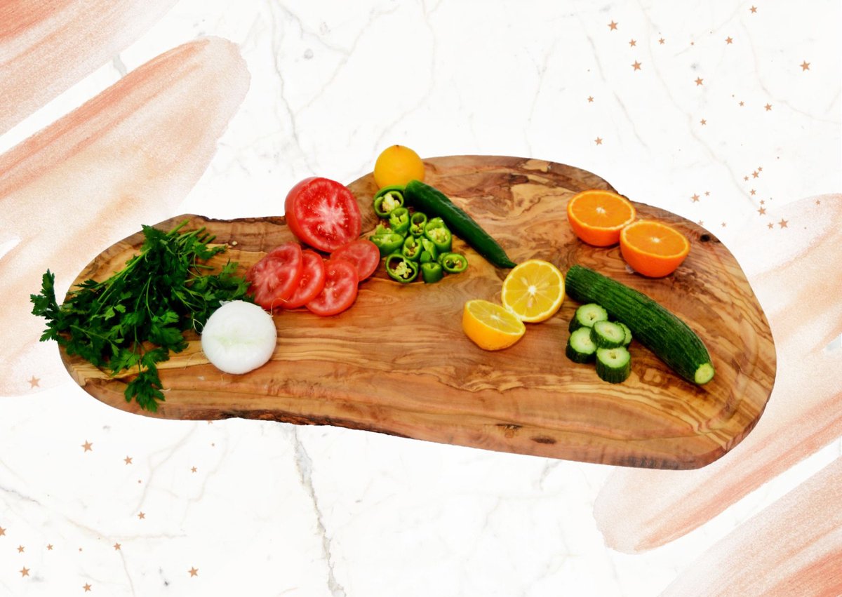 L’Art Du Bois EXTRA GROOT Olijfhout Tapasplank- borrelplank ...
