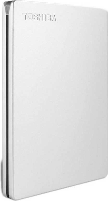 External Hard Drive Toshiba CANVIO SLIM Silver 2 TB | bol