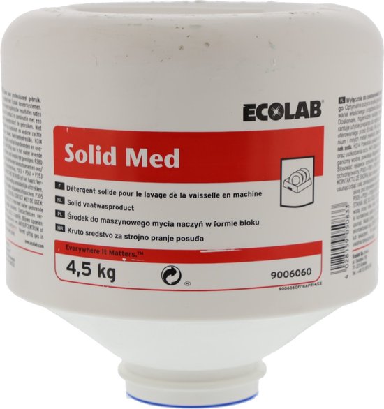 Ecolab | Solid Med | Doos 4,5 kg | bol