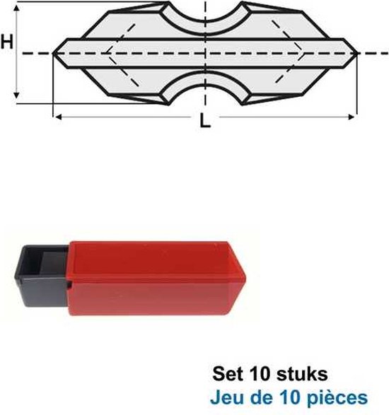 CMT - HWM Voorsnijder potboor (per 10 st.) - Frees - Wisselmessen ...