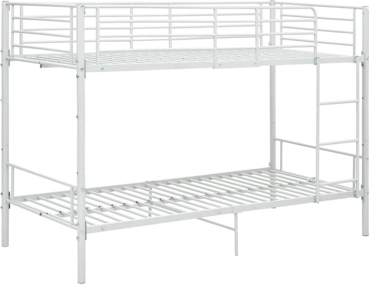 ModernLife' - Stapelbed metaal wit 90x200 cm | bol.com