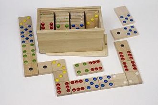 Domino extra vergroot: met stukken van 15 x 7,5 x 1,8 cm | bol