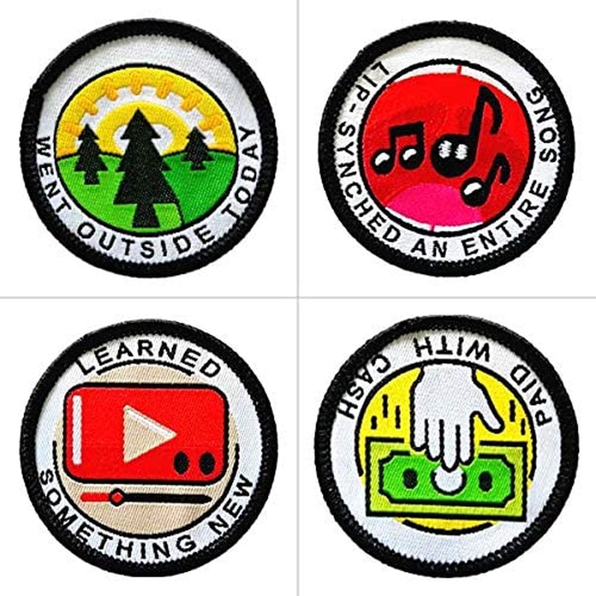 BPA 30 stuks Patch om op te strijken, patches, strijkpatch ...