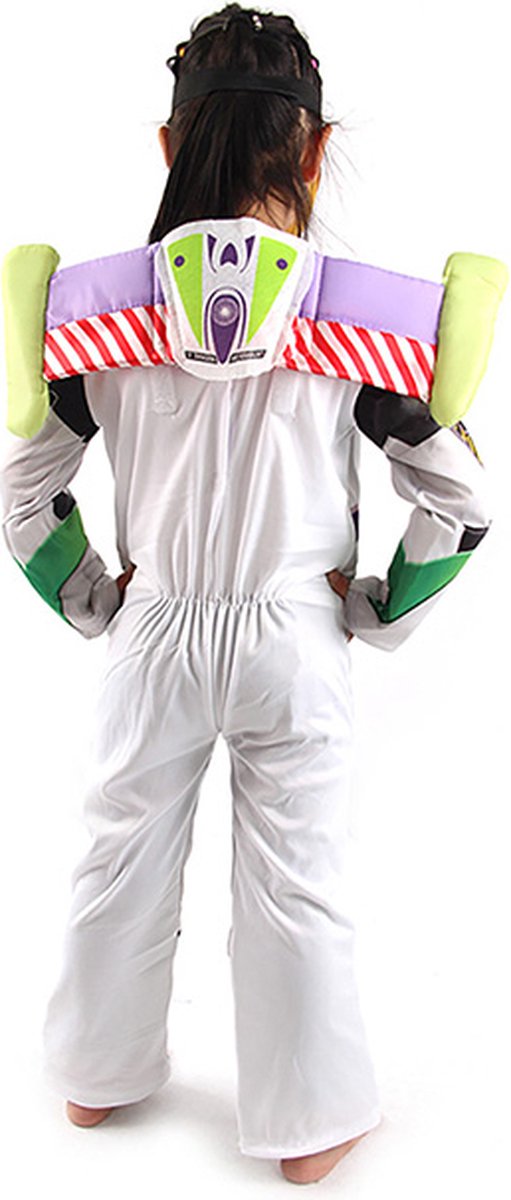 Buzz Lightyear Toy Story verkleedpak kostuum jumpsuit met masker en ...