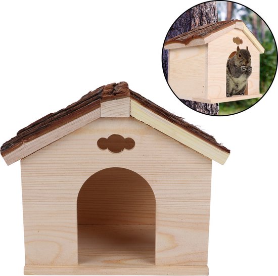 Eekhoorn Hamster Huisje Met Dak Geschikt Voor Hamsters Rat Cavia Muis ...