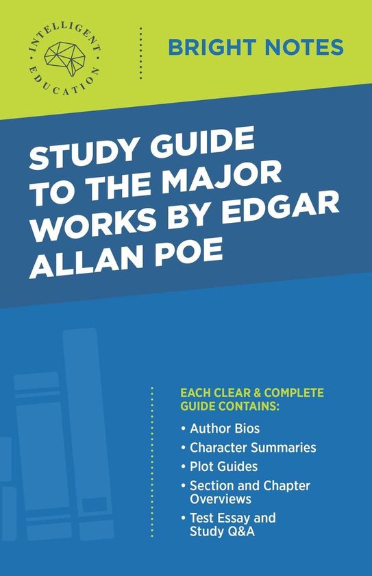 Bright Notes - Study Guide to the Major Works by Edgar Allan Poe (ebook ...