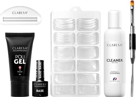 Claresa Polygel Set Compleet Peach | bol.com