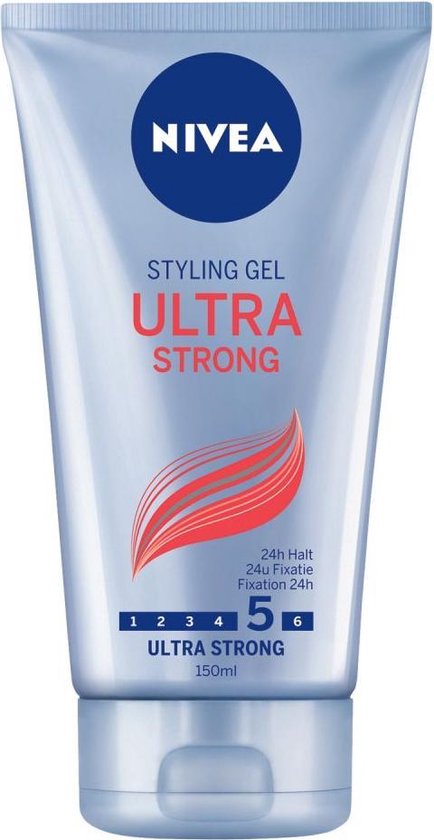 NIVEA Ultra Strong Styling Gel - 150 ml - Gel | bol.com