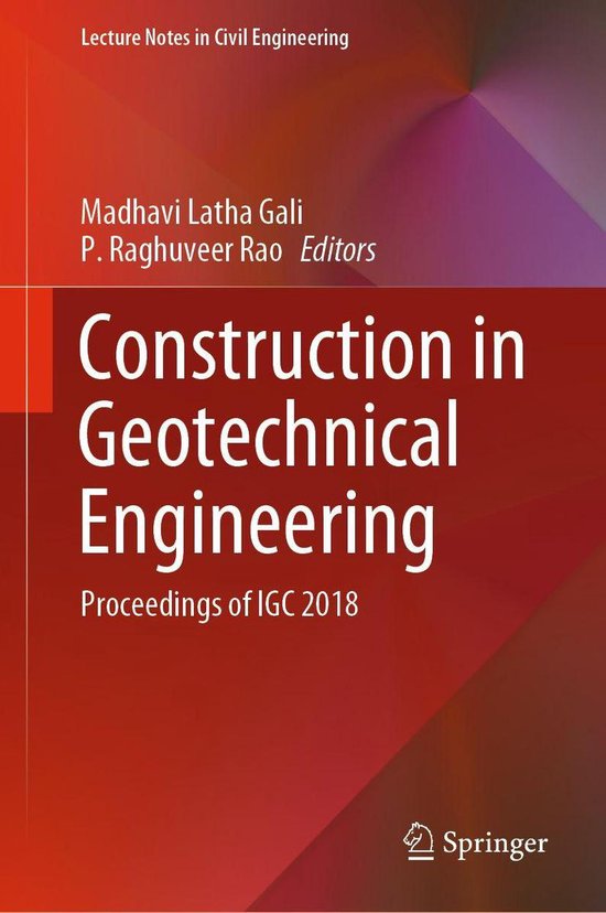 Lecture Notes in Civil Engineering 84 - Construction in Geotechnical ...