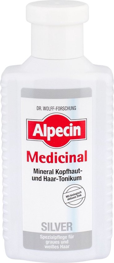 Alpecin Medicinal Silver Mineral Scalp & Hair Tonic 200ml Hair Serum | bol