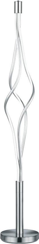 Vloerlamp LED gedraaid Trio Leuchten Loop - Staal | bol.com