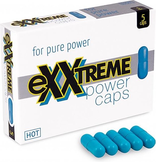 Hot Exxtreme Power Caps - 5 stuks - Erectiepillen | bol.com