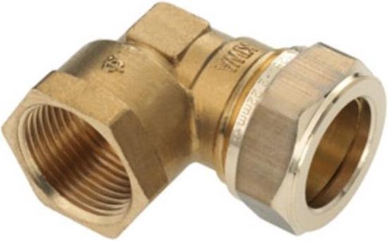 Bonfix messing knelfitting bocht 15mm x 3/4inch FxRp | bol.com