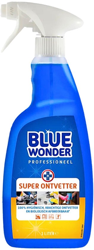 Blue Wonder - Professioneel Superontvetter - Spray - Krachtige ...