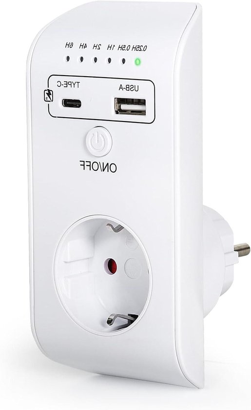 Timer Socket Switch for Countdown Programmable 0.25-6 Hours - EU Socket ...