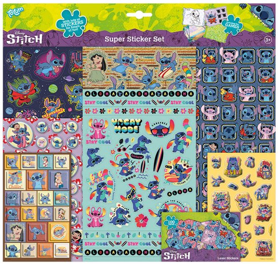 Disney Stitch - Super Stickerset | bol