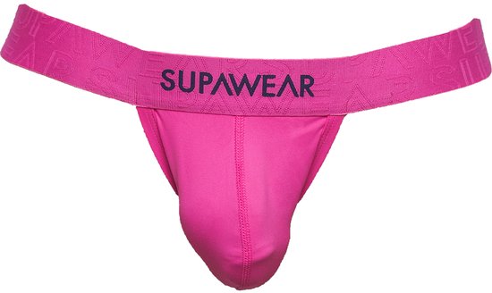 SUPAWEAR Neon Thong Neon Pink - MAAT XL - Heren Ondergoed - String voor ...